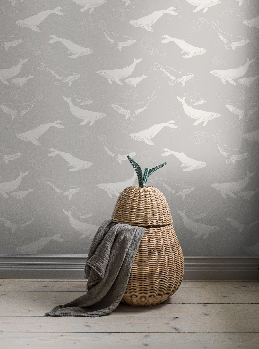 BoråsTapeter | Kindertapete Whales | meinewand.com