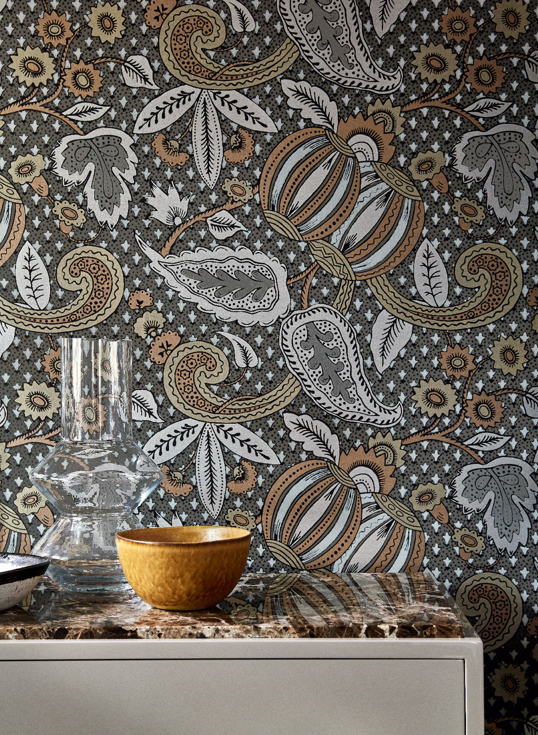 Little Greene Wallpaper Pomegranate-5694