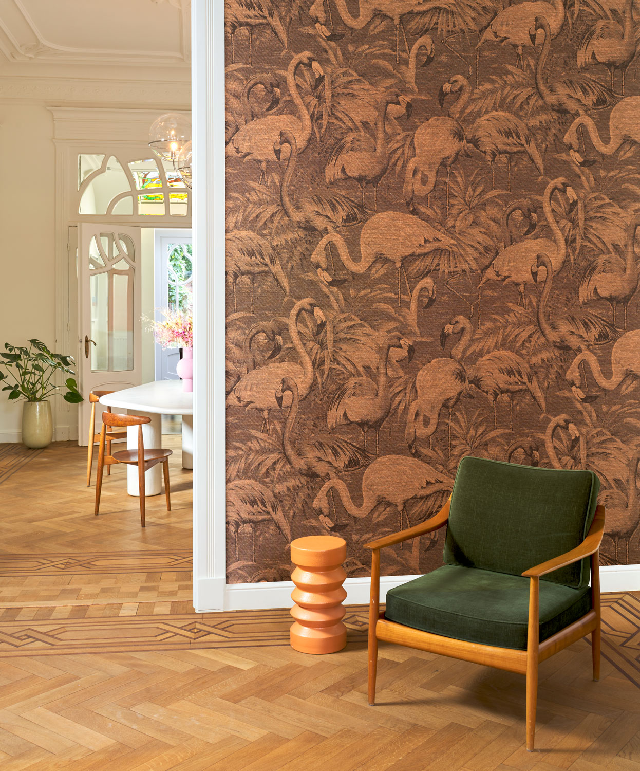 Arte International Wallpaper Flamencos Andinos-6146