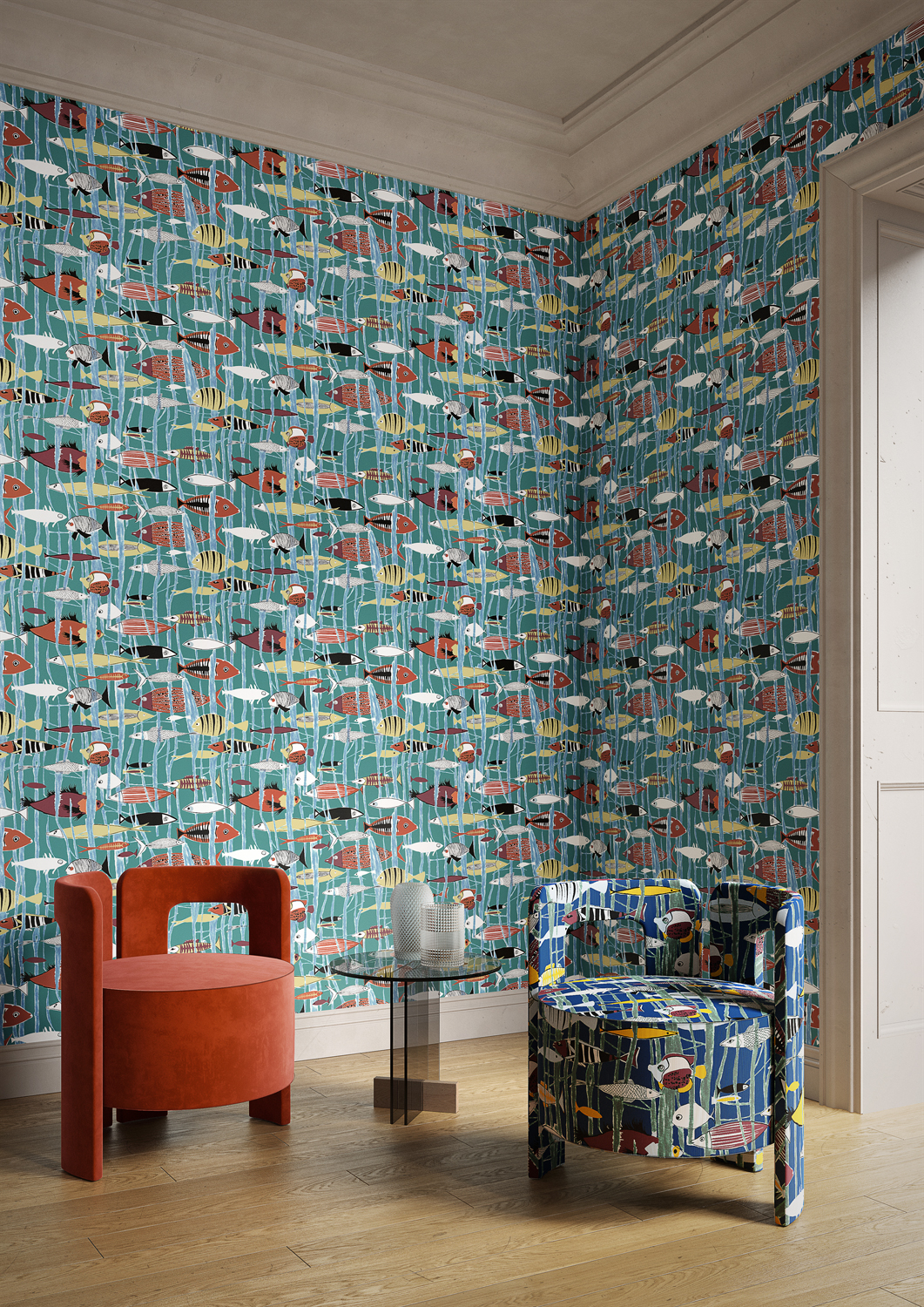 Lelievre Wallpaper Recif-6622