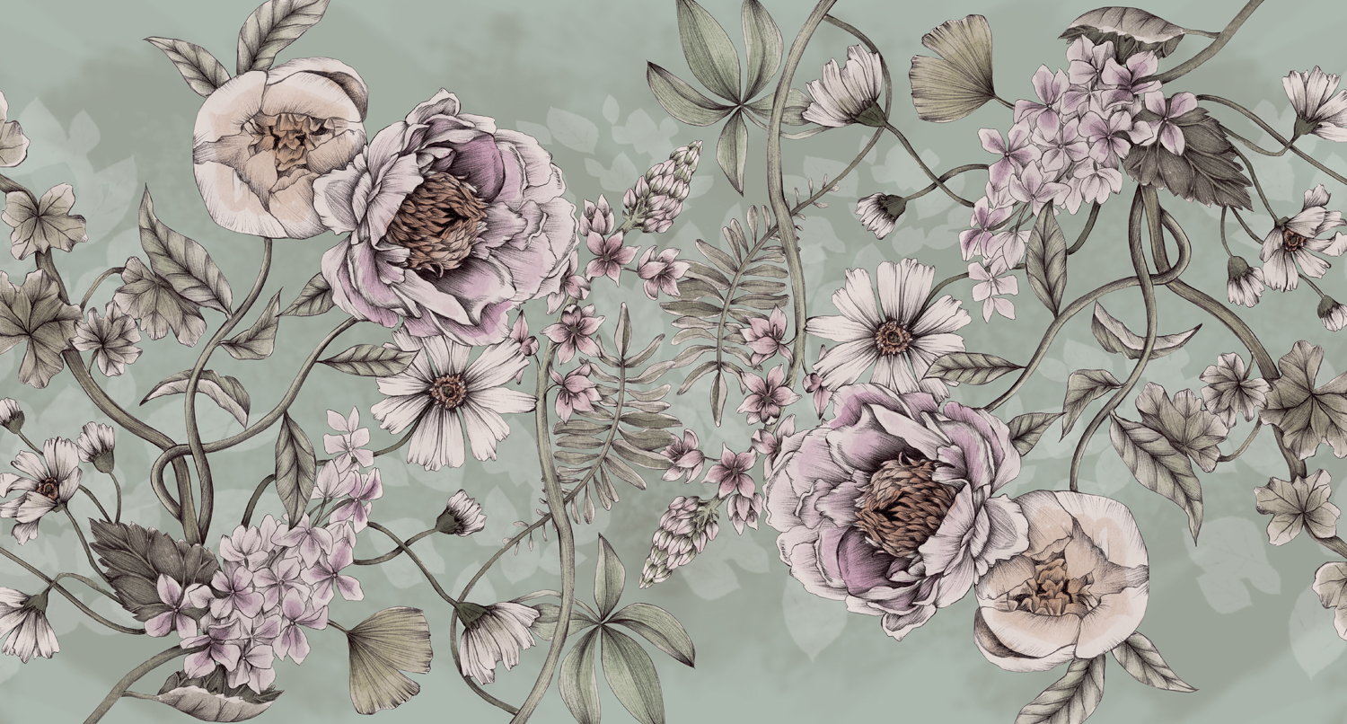Rebel Walls Mural Spring Flower-6887