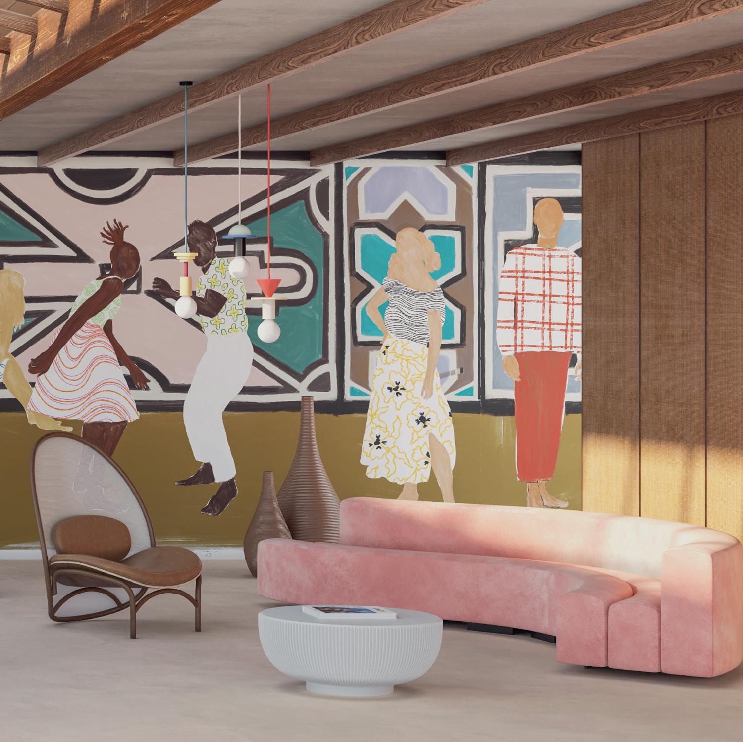 Elitis Mural Ndebele-6897