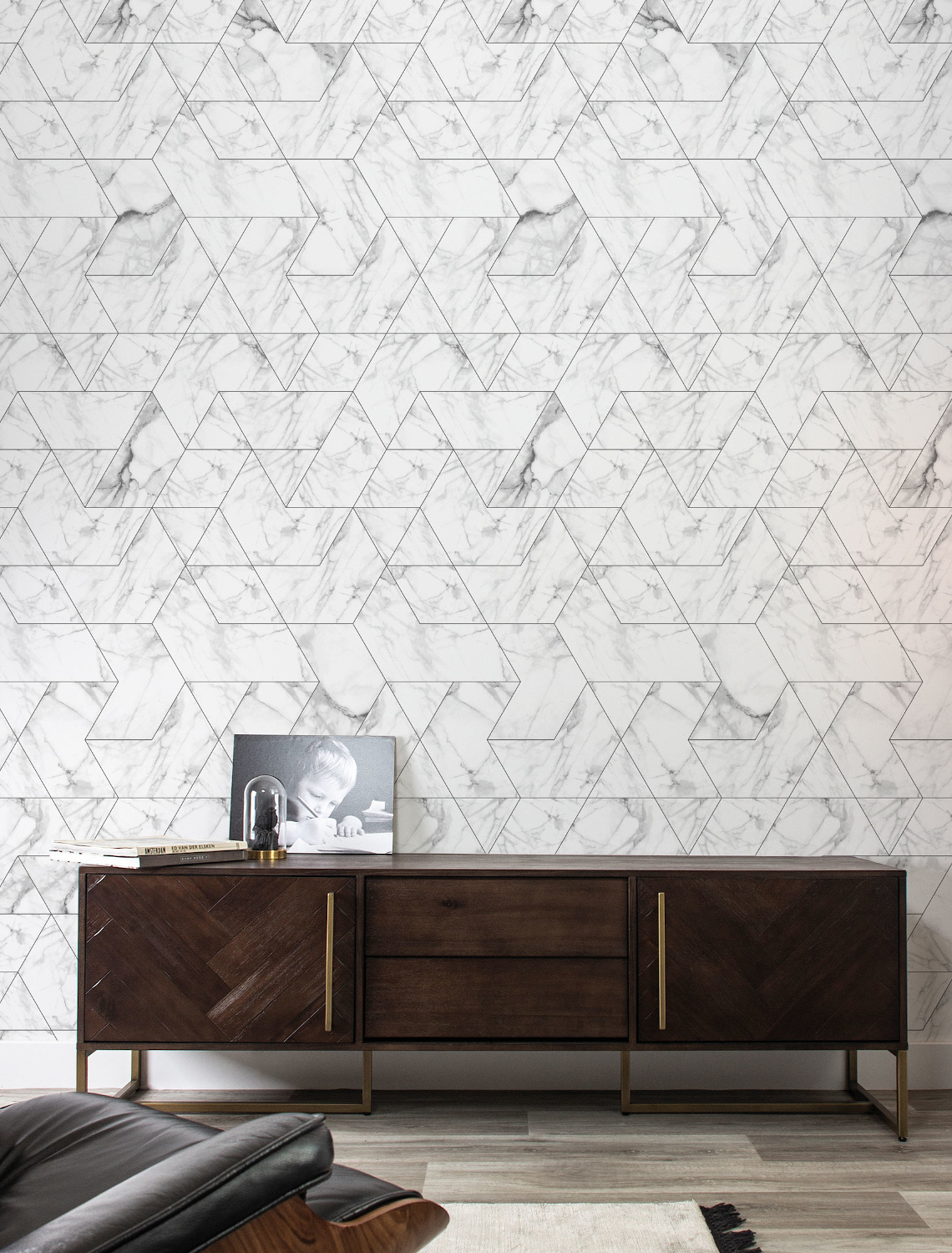 Marmor Tapete Marble Mosaic von KEK Amsterdam-7170