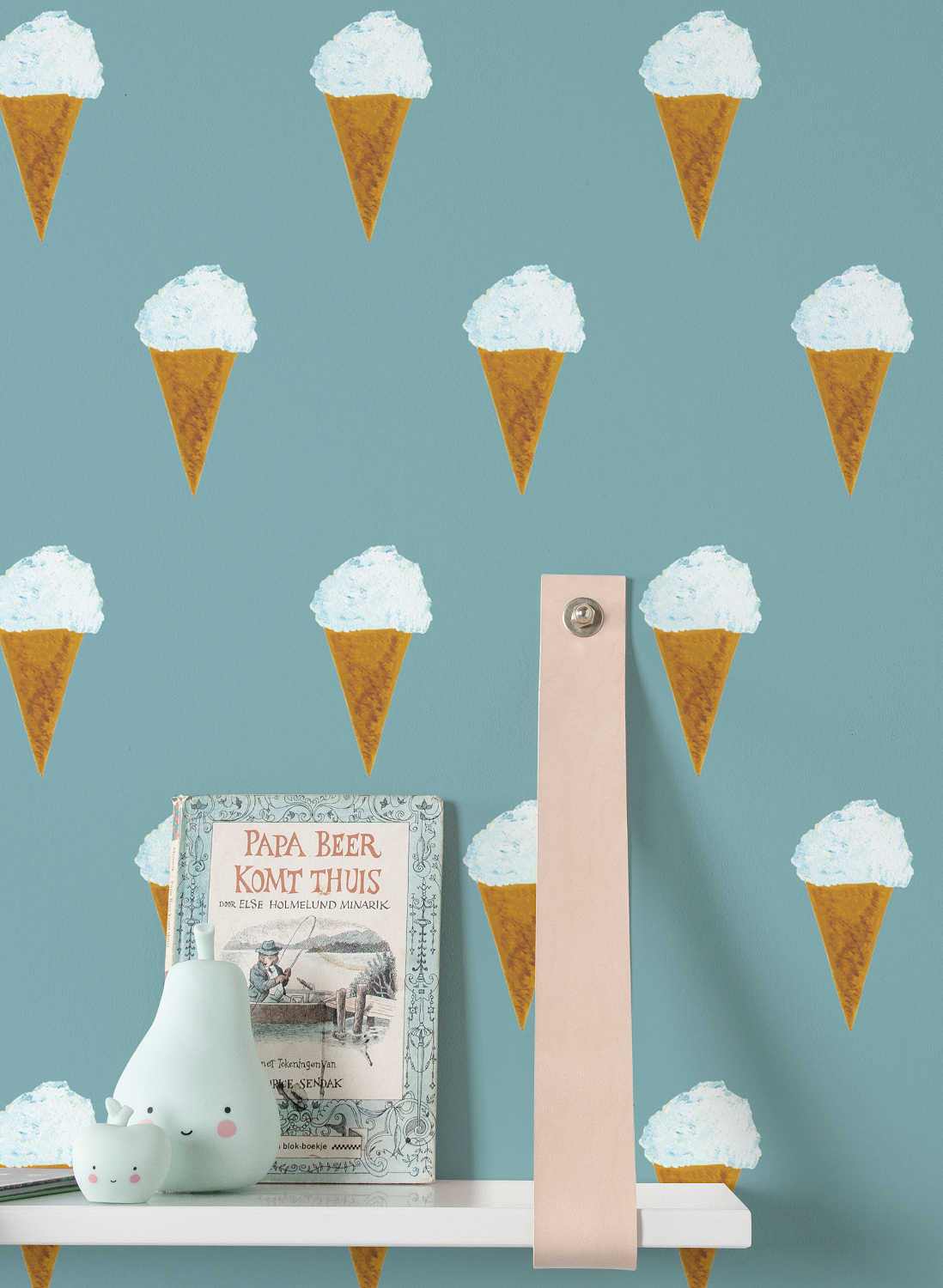 KEK Amsterdam | Wallpaper Ice Cream | meinewand.com