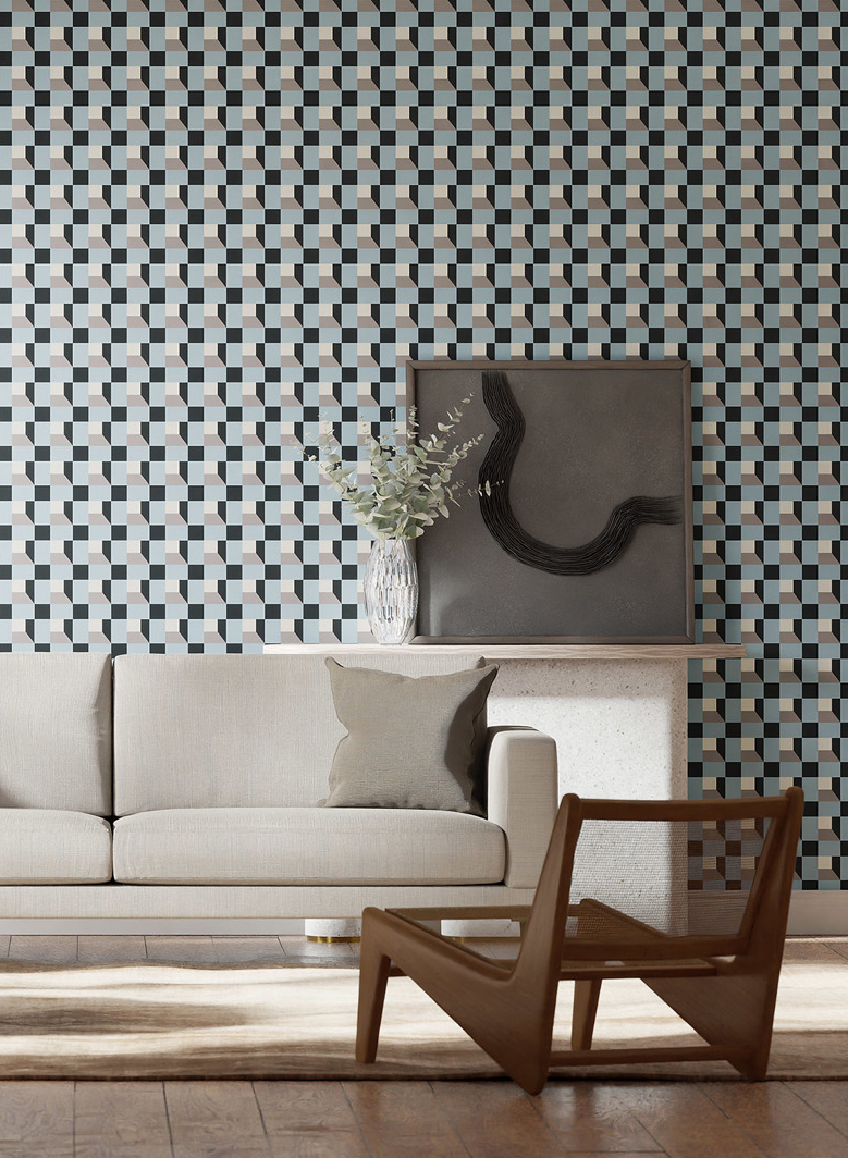 Harlequin Wallpaper Blocks-7625
