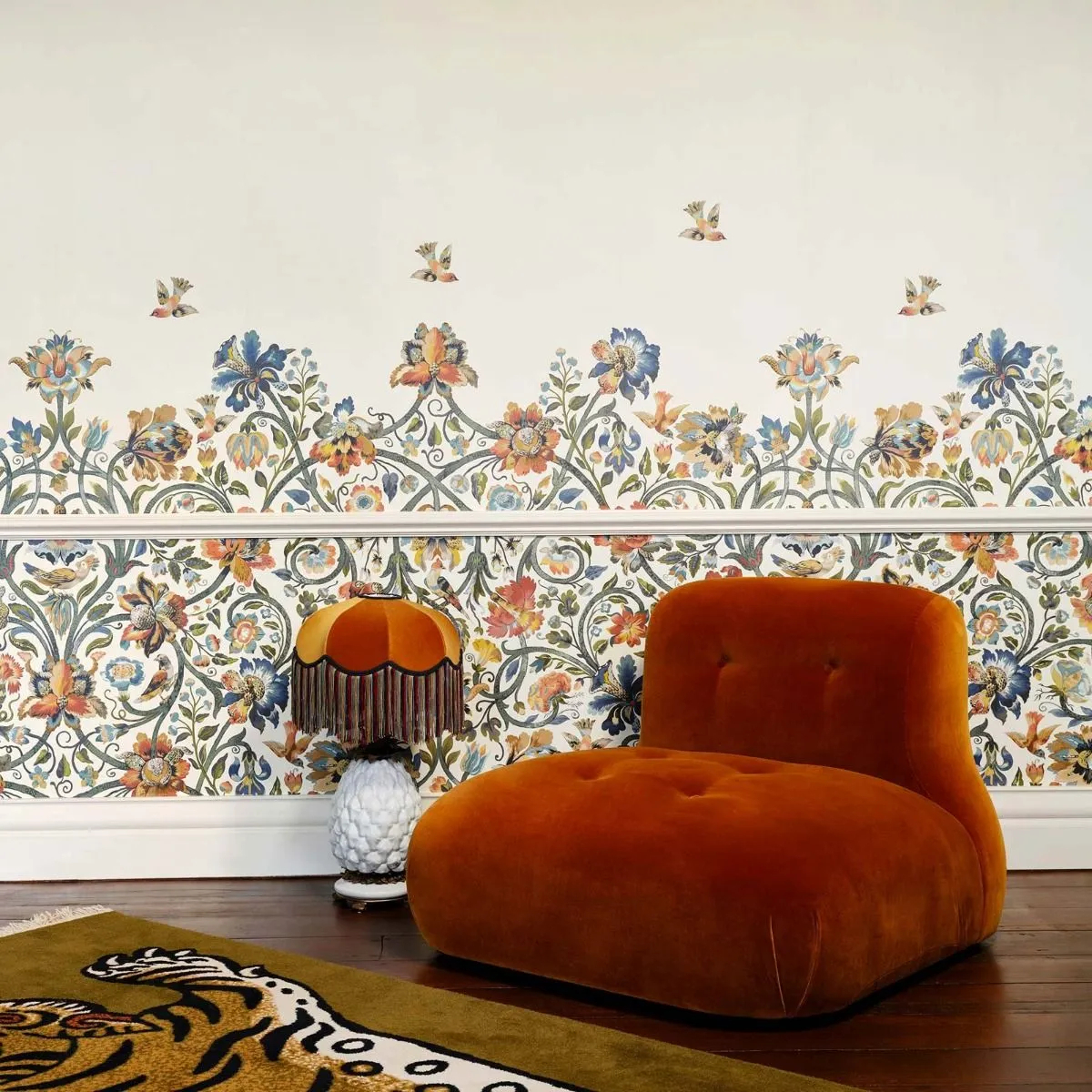 House of Hackney Wallpaper Gaia Climbing Walls Ecru-8035.1