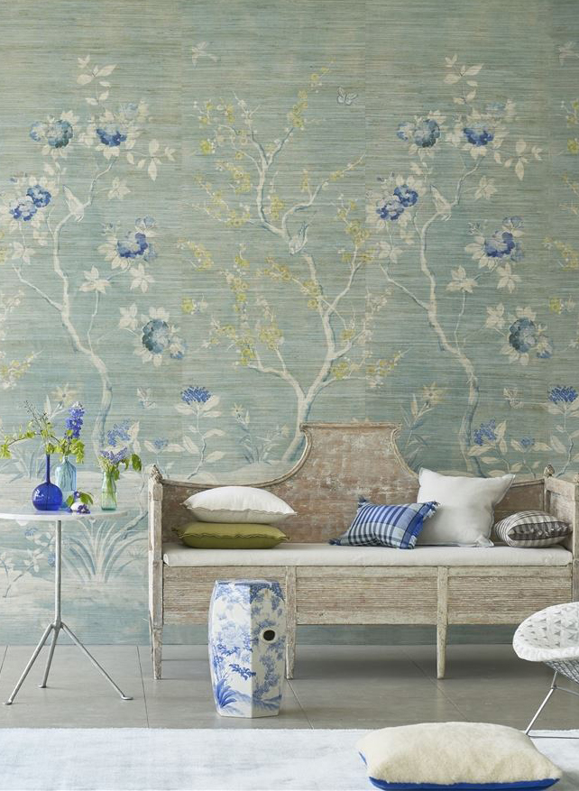 Designers Guild Mural Manohari Grasscloth-8096