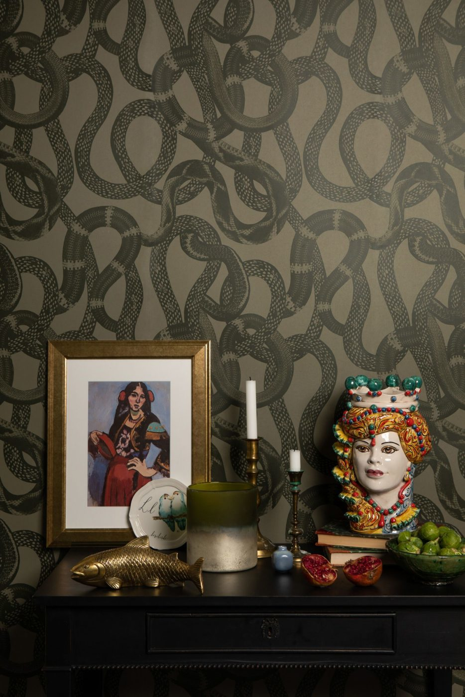 Studio Lisa Bengtsson Wallpaper Snake Peak-8129