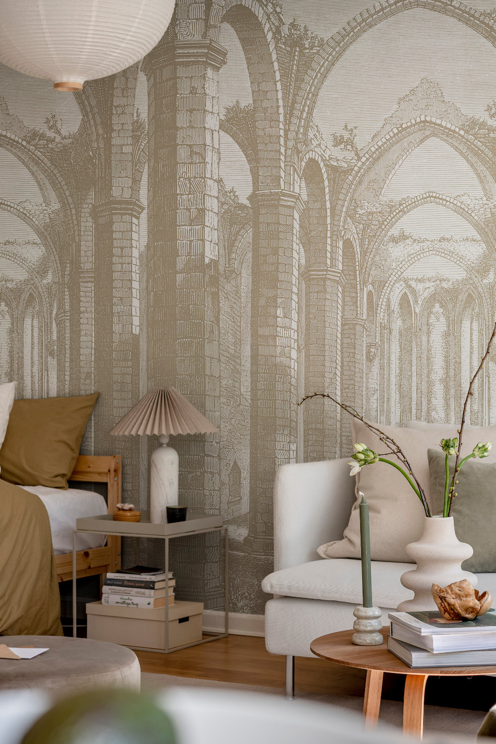 Rebel Walls Mural Gothic Arches-8147