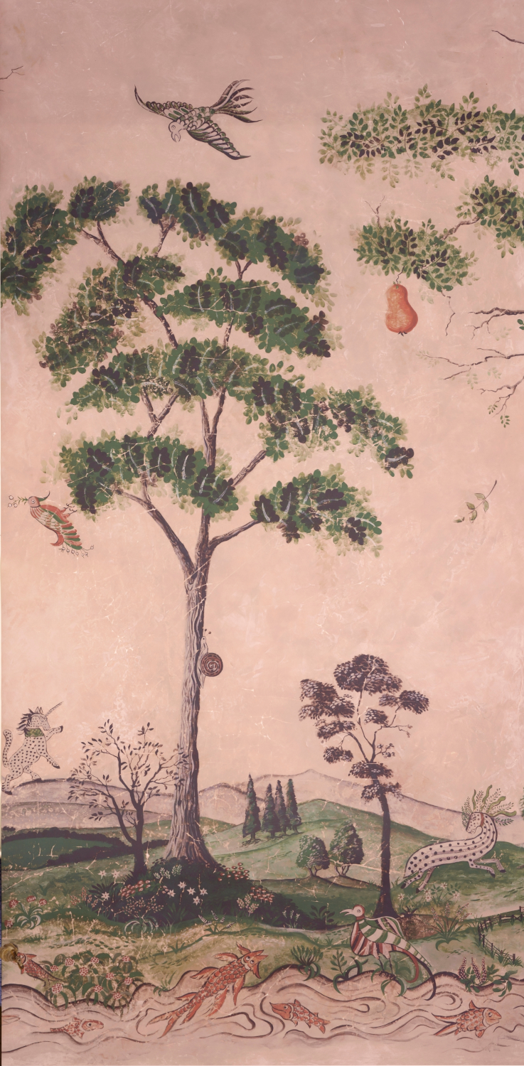 Andrew Martin Mural Mythical Land - Daybreak-8316.1