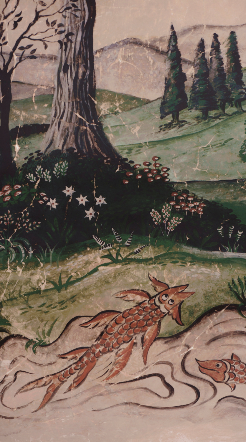 Andrew Martin Mural Mythical Land - Daybreak-8316.1