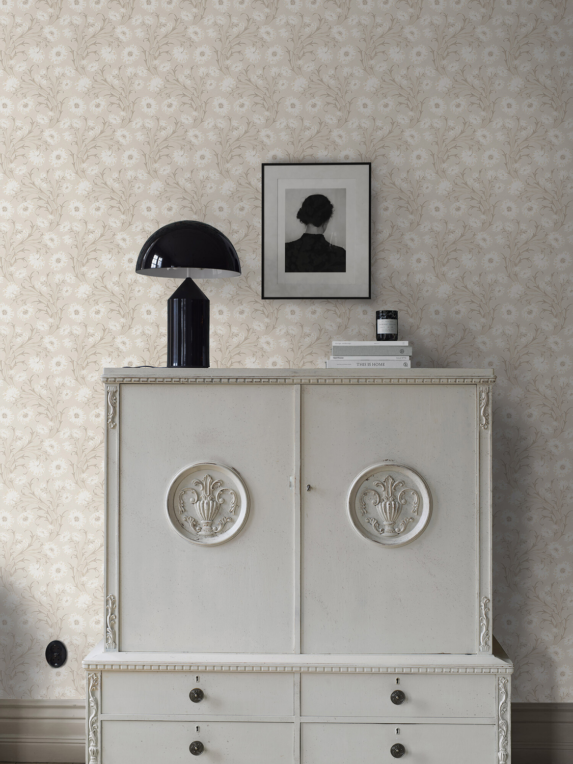 Borås Tapeter | Florale Tapete Poppy Flow | meinewand.com