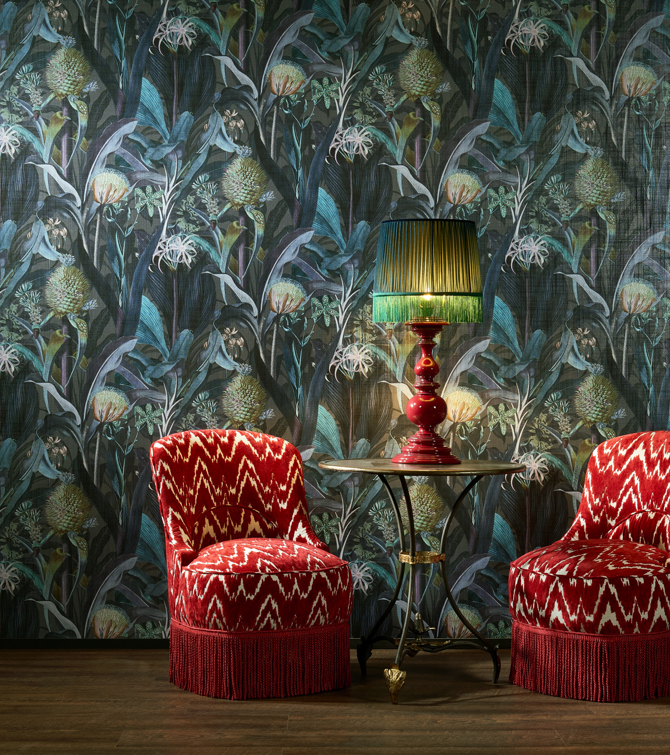 Arte International Wallpaper Blooming Pineapple-8935