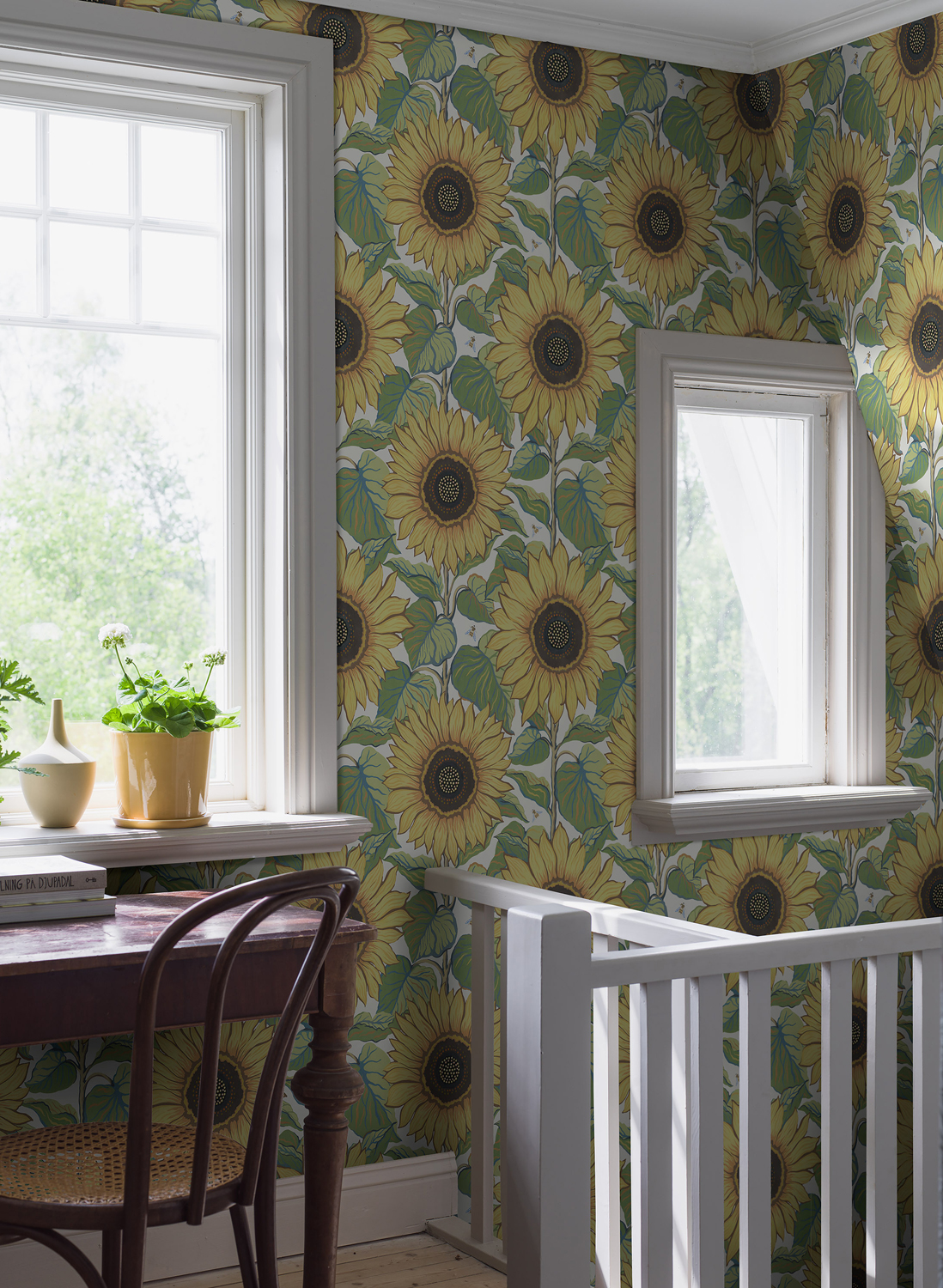 BoråsTapeter Wallpaper Solrosor-9230