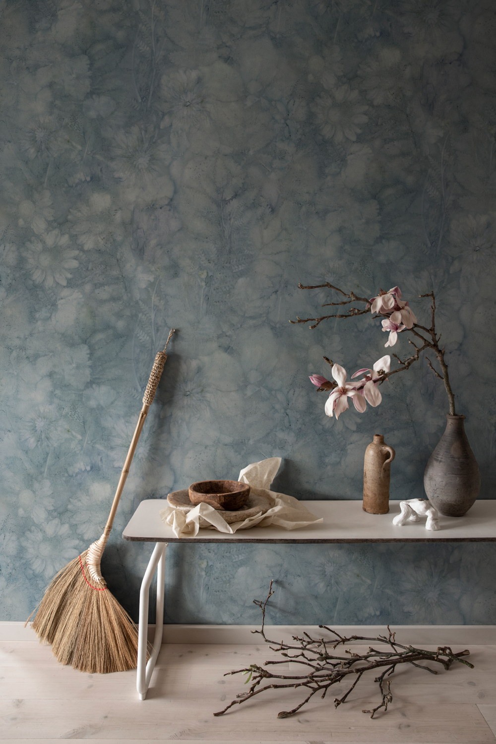 Sandberg Wandbild Monica - Misty Blue-9245.1