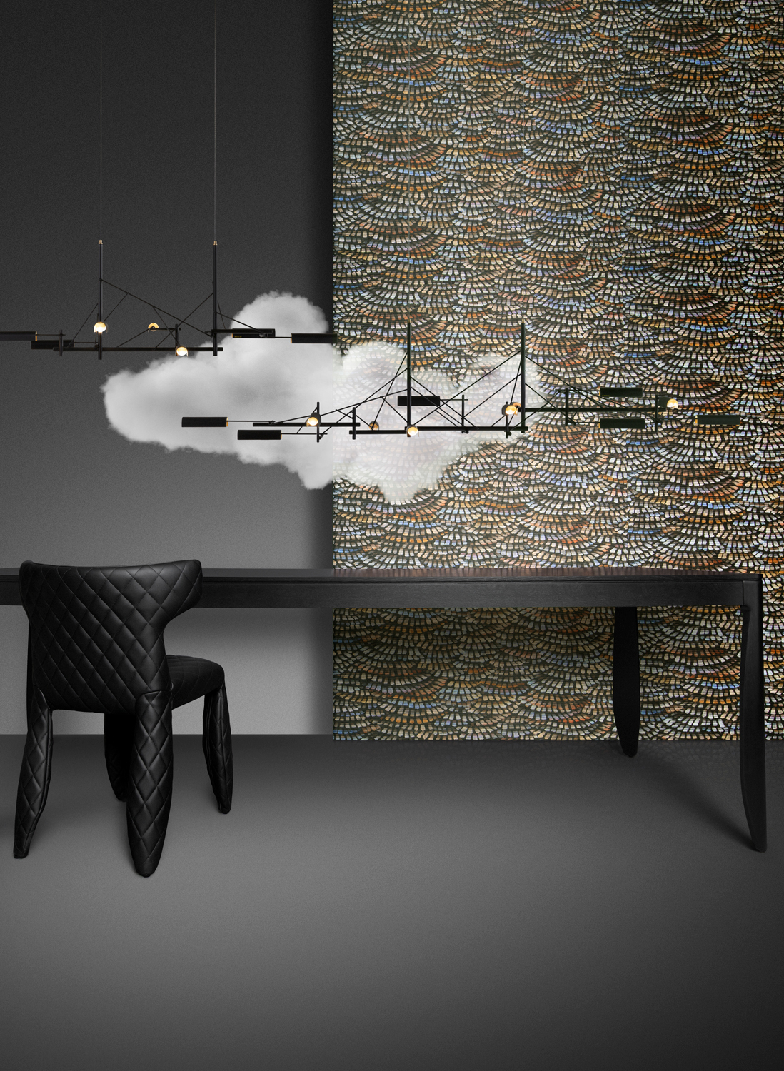 Moooi for Arte Wallpaper Dandelion Cranes-9409