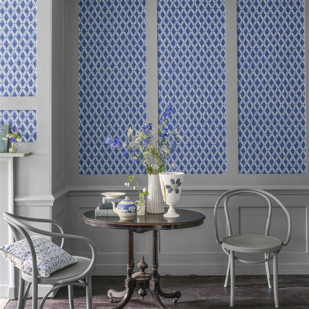 Designers Guild Wallpaper St John Street Trellis-9462