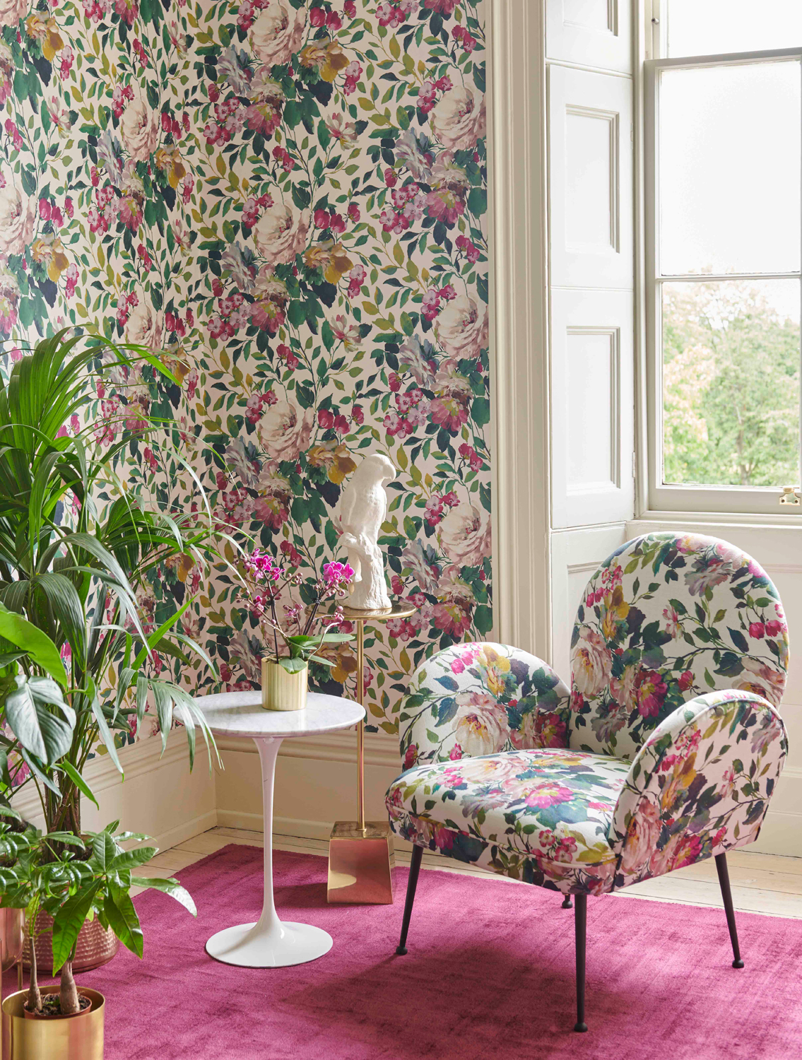 Clarke & Clarke Wallpaper Bloom-9511