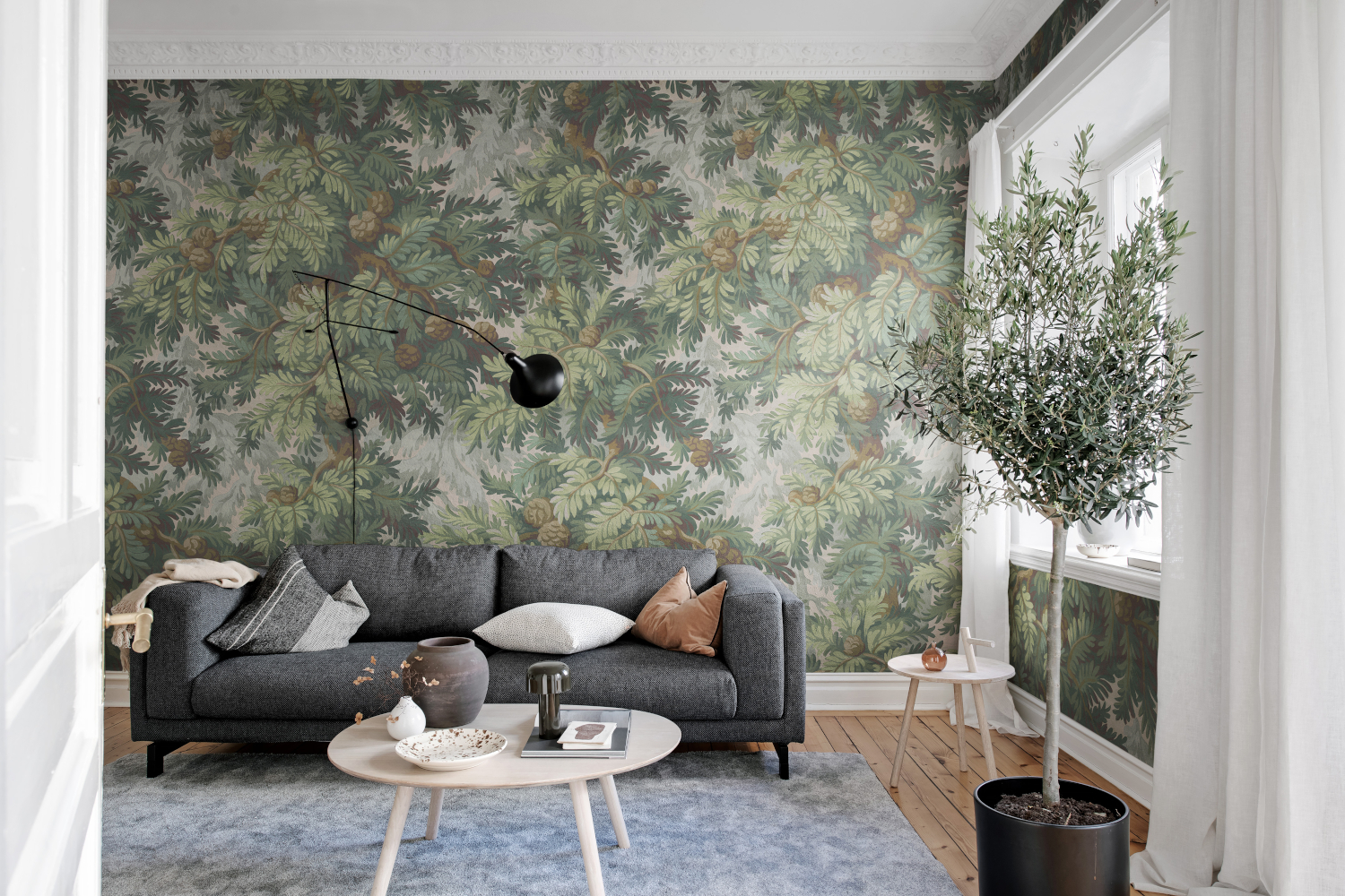 Rebel Walls Mural Spruce Forest-9774