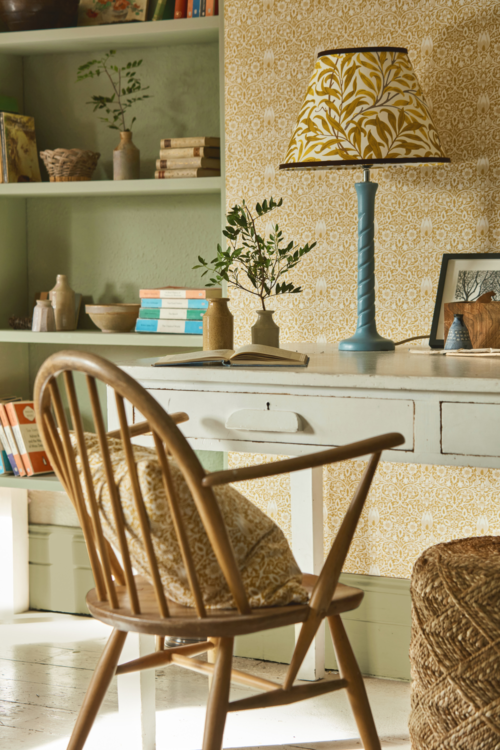 Morris & Co Wallpaper Borage-9806