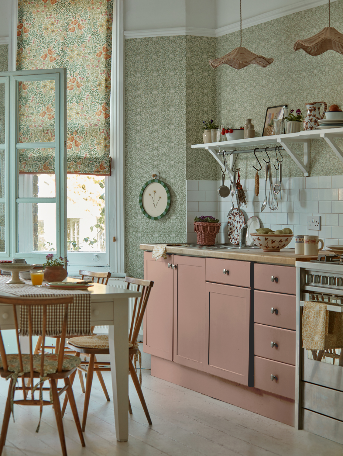 Morris & Co Wallpaper Borage-9806