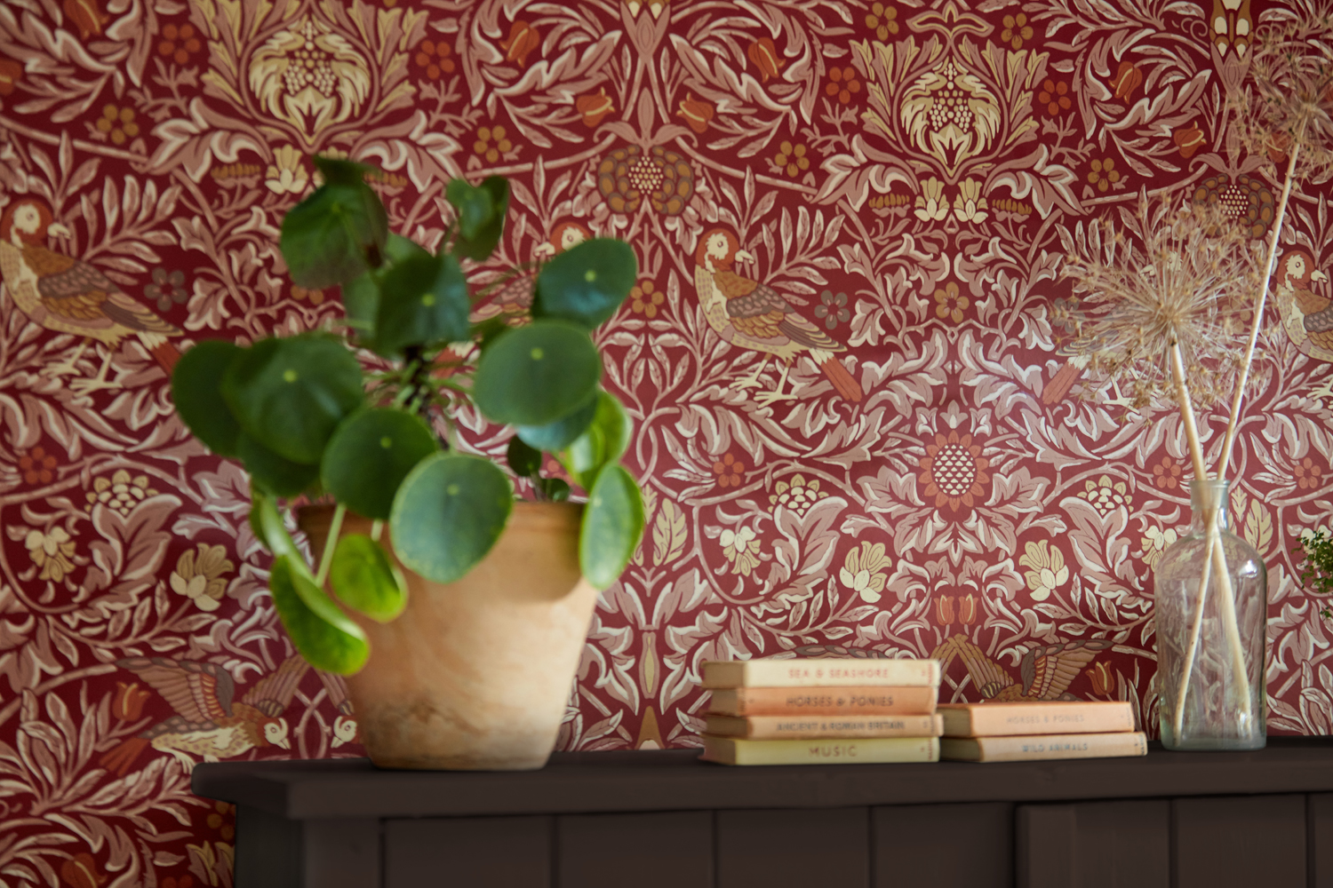 Morris & Co Wallpaper Bird-9807