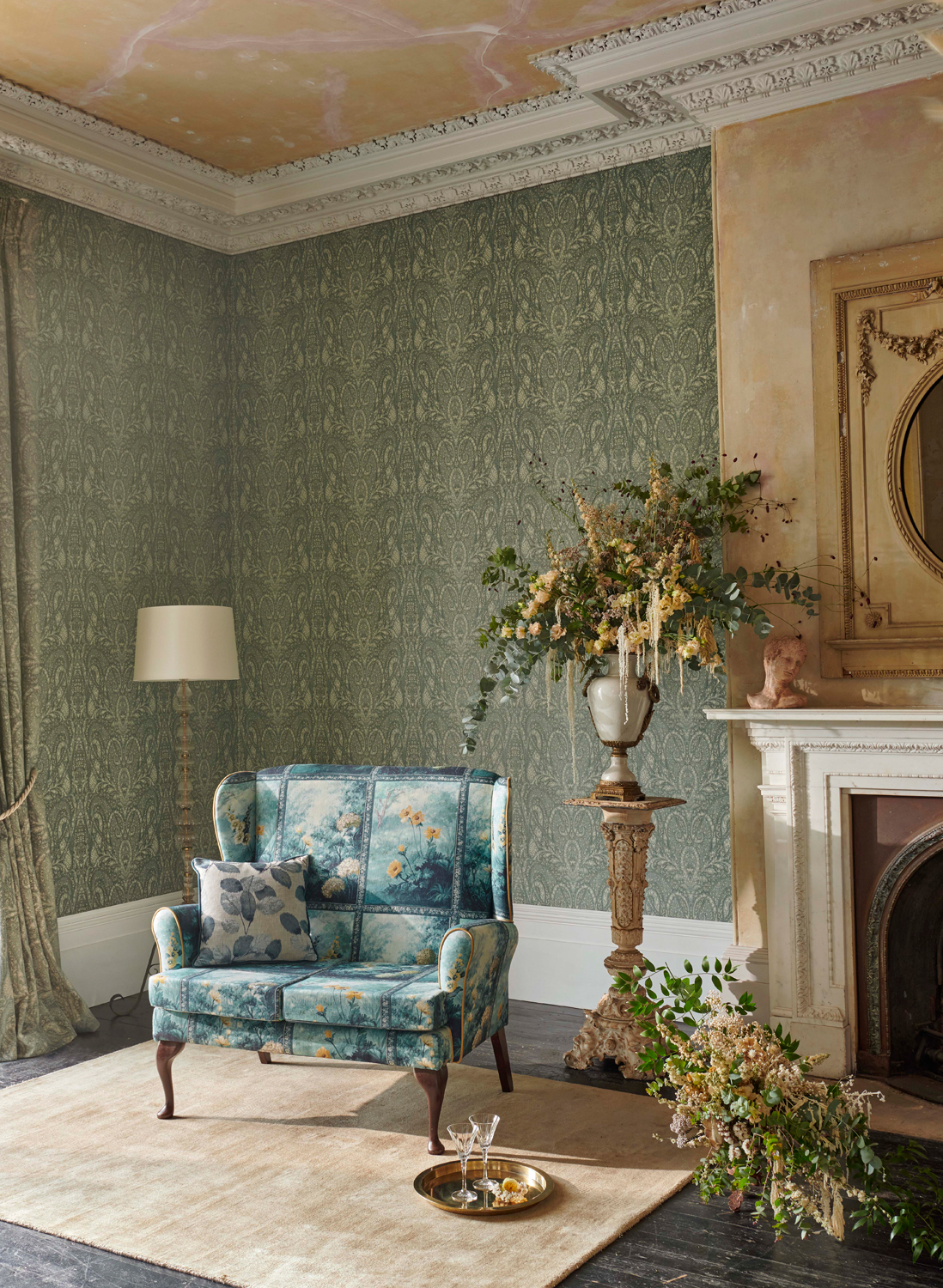 Clarke & Clarke Wallpaper Palacio-9817