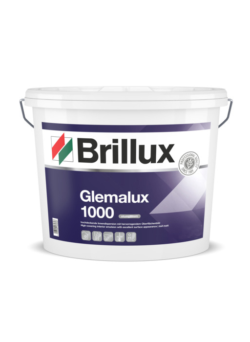 Brillux Glemalux ELF 1000 weiß - 5 L-BG1000.M