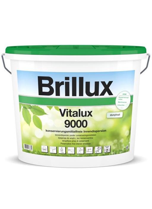 Brillux Vitalux 9000 weiß - 15 L-BV9000.XL
