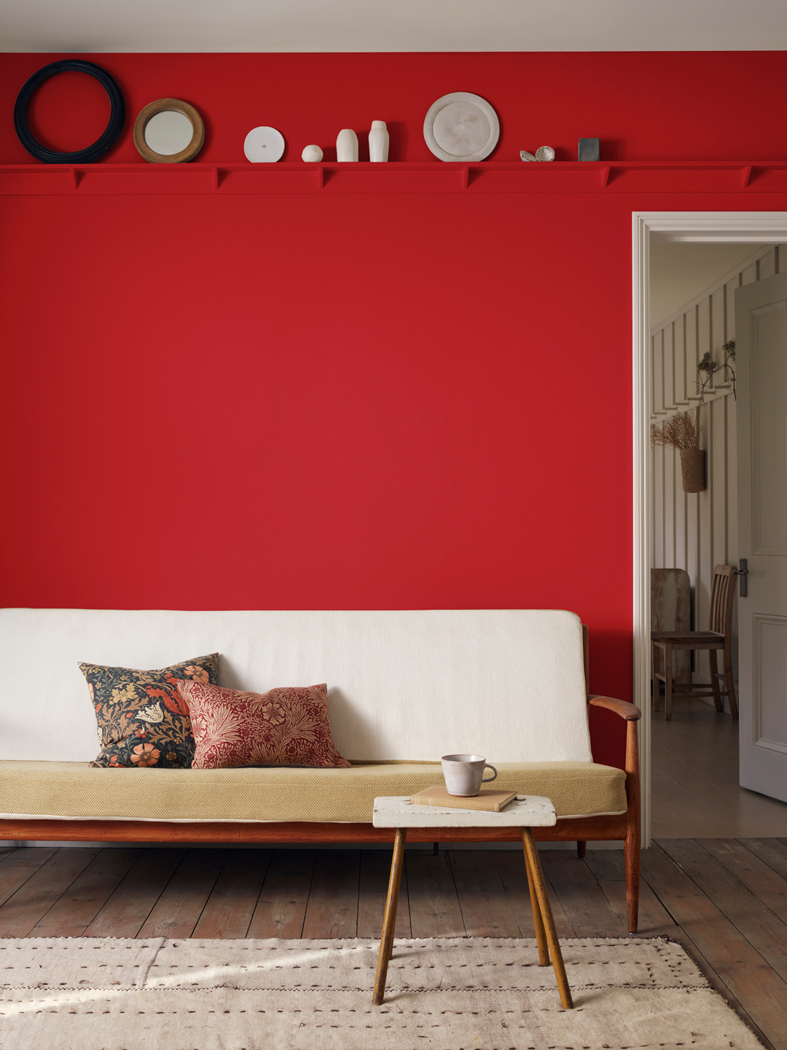 Preisvergleich für Morris Acrylic Eggshell - 1l - Thorned Rose, aus ...